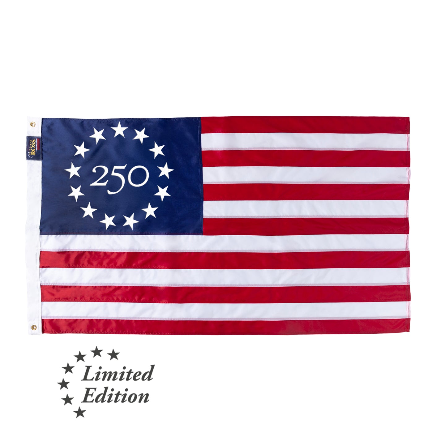 3’x5’ America250™ Betsy Ross Commemorative Flag | Elizabeth Ross Flags